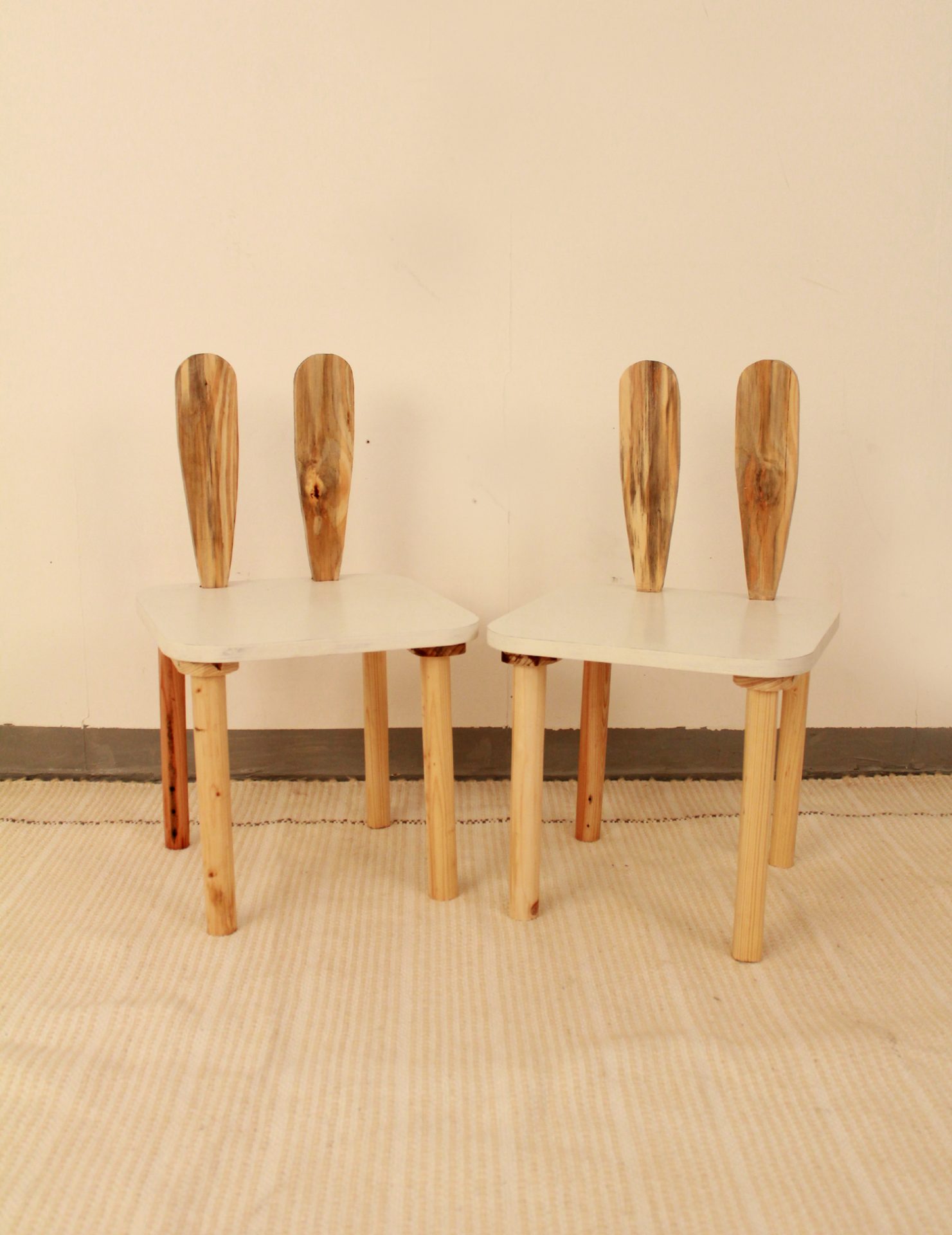 Rabbit Ear kids stool - House Curious